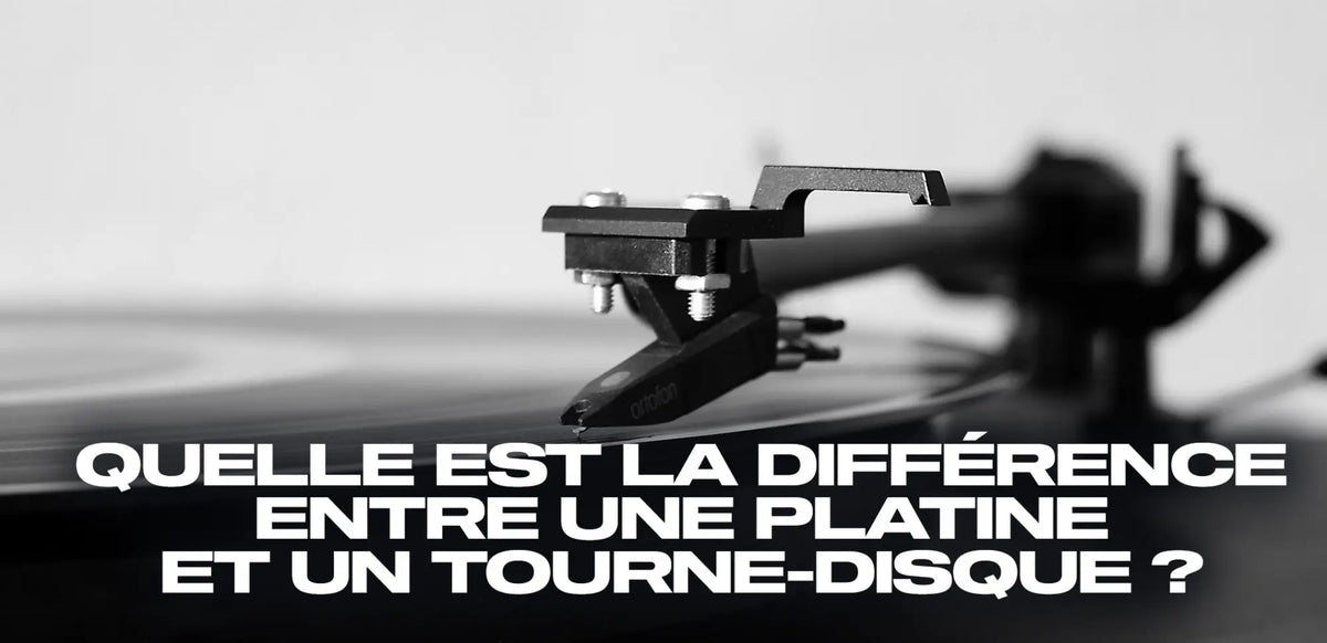 Quelle est la différence entre une platine et un Tourne-disque ...