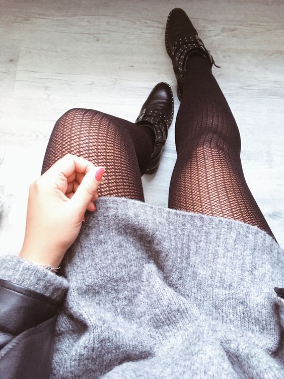 Quel collant avec une Robe-pull ? Les meilleurs conseils ! – Éternel ...