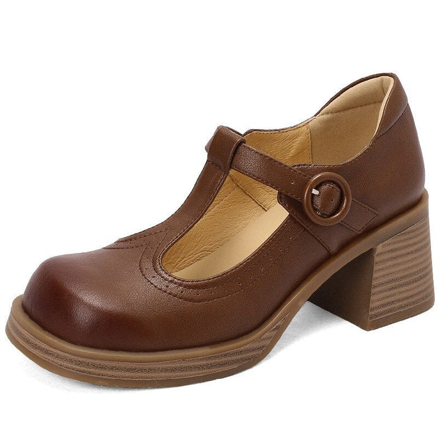 Chaussures Femmes Cuir Vintage - Éternel Vintage