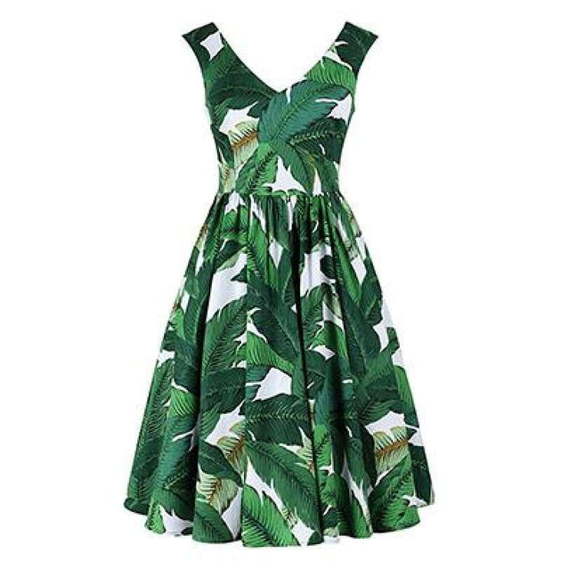 Robe Pin Up Crayon Vintage - Éternel Vintage