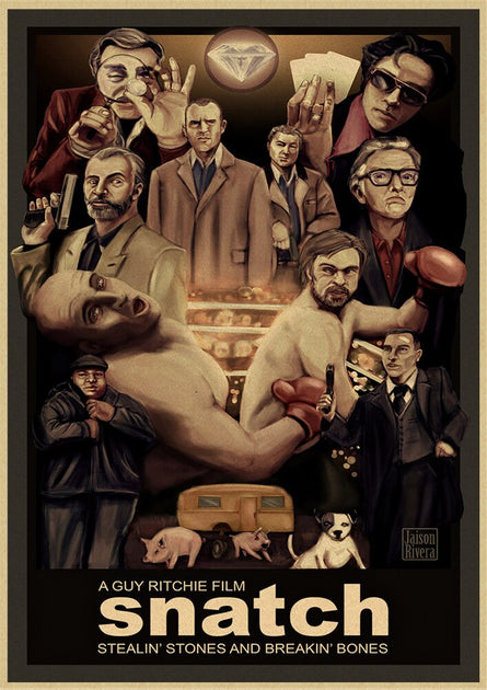 Snatch Vintage Poster - Éternel Vintage